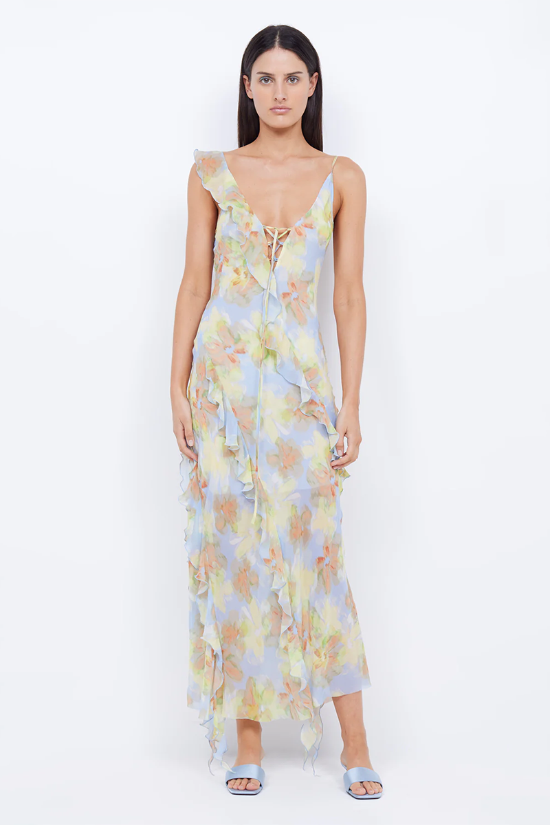 Courtney Frill Maxi Dress | The Borrowed Collective | Designer Rentals ...