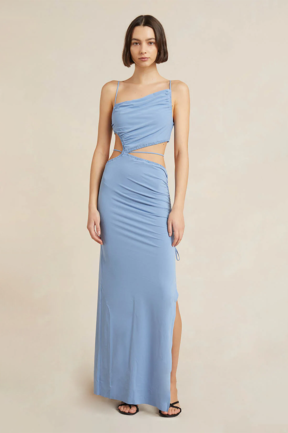 Dilkon Maxi Dusk Blue | The Borrowed Collective | Ex-Rental – The ...